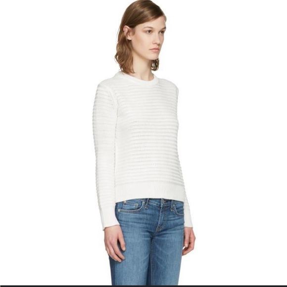 rag & bone | Sweaters | Rag Bone White Open Back Sweater | Poshmark